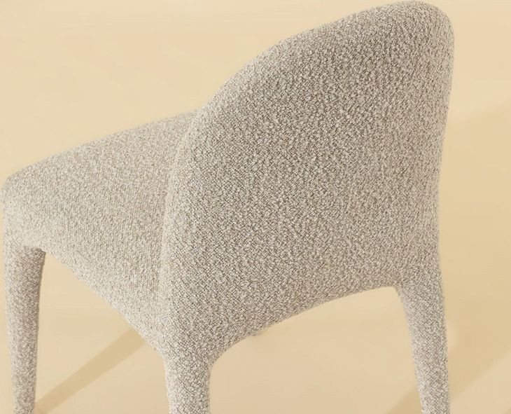 Karina Santa Cruz Oatmeal Upholstered Dining Chair Set of 2 from ...