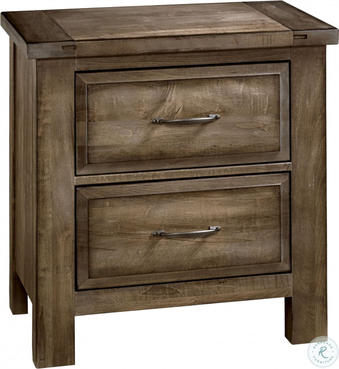 Maple Road Maple Syrup 2 Drawer Nightstand from Vaughan Bassett ...