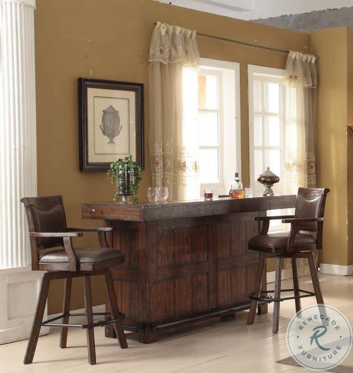 Gettysburg Dark Distressed Spectator Bar Stool from ECI Furniture ...