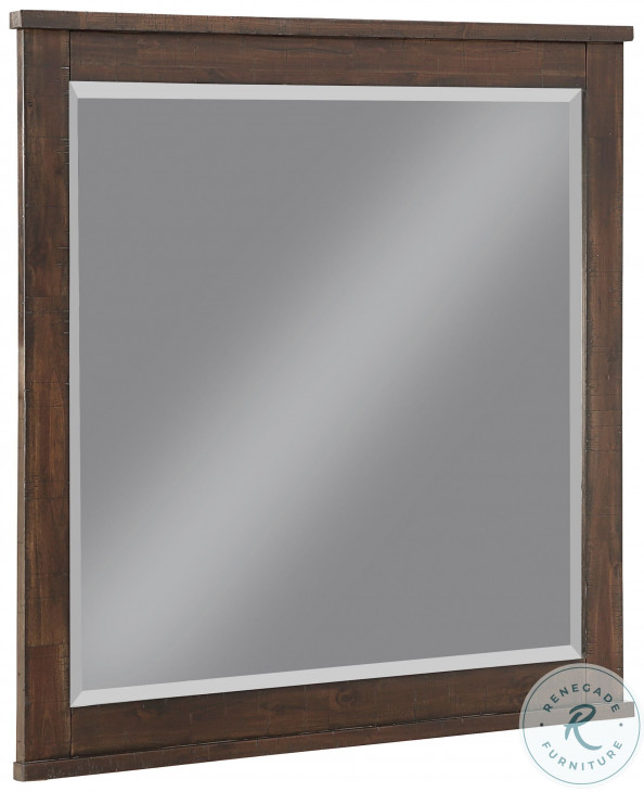 Longview Dark Brown Mirror From Homelegance | Coleman Furniture