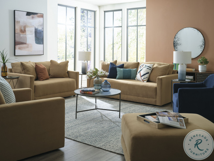 Doraley Brown And Grey Round Cocktail Table From Ashley Furniture ...