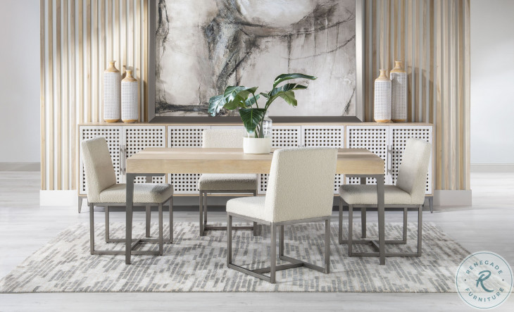 Biscayne Malabar And Alabaster Leg Dining Room Set from Legacy Classic ...