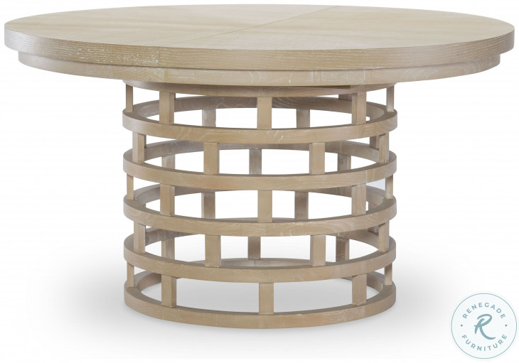 Biscayne Malabar And Alabaster Extendable Oval Dining Table From Legacy ...