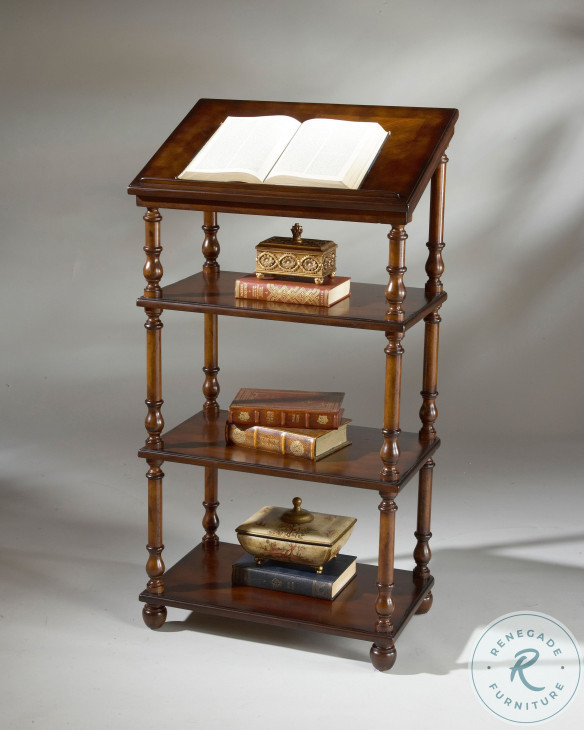 Cherry 1512024 Library Stand from Butler (1512024) | Coleman Furniture