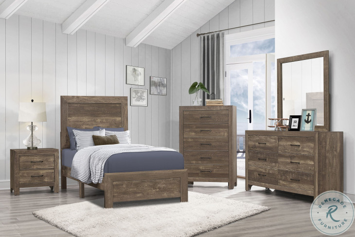 Corbin Rustic Brown Dresser from Homelegance | Coleman Furniture