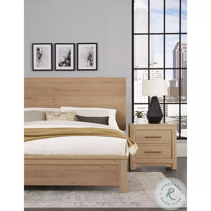 Ben And Erin Napier Bleached Cherry Plank Panel Bedroom Set from ...