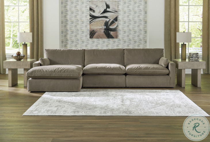 Sophie Cocoa Sectional From Ashley Furniture | Coleman Furniture