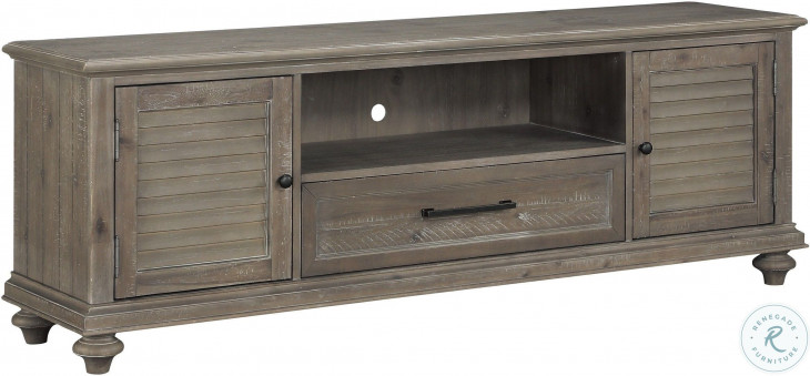 Cardano Driftwood Charcoal 72" TV Stand from Homelegance | Coleman ...
