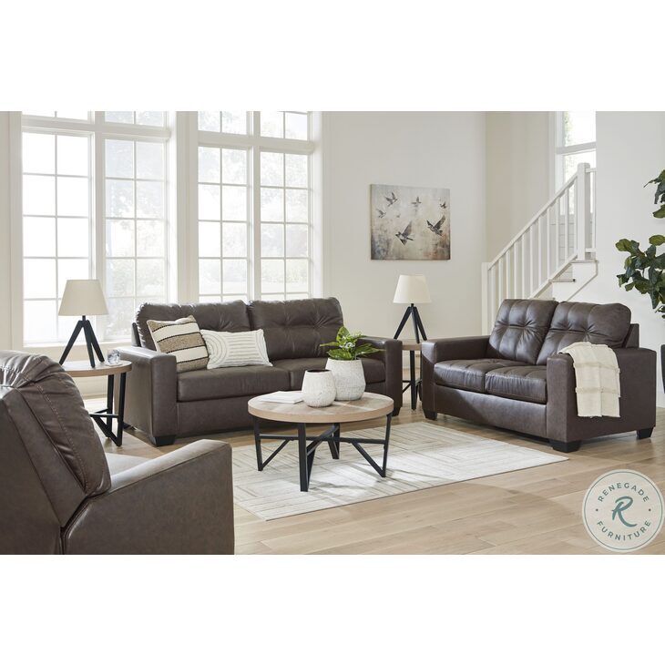 Barlin Mills Umber Living Room Set from Ashley Furniture | Coleman ...