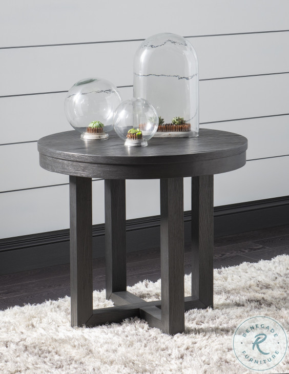 Westwood Dark Charred Oak Round Lamp Table From Legacy Classic | Home ...