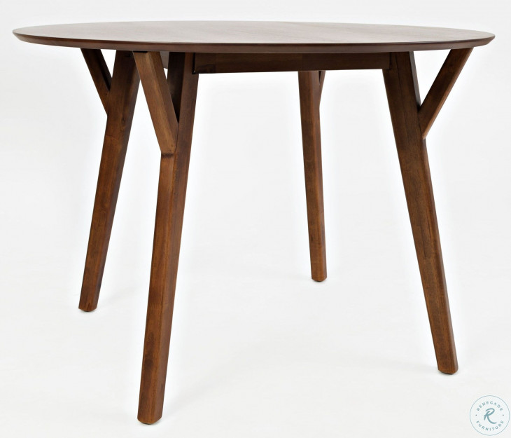 Copenhagen Brown Round Dining Table from Jofran | Coleman Furniture
