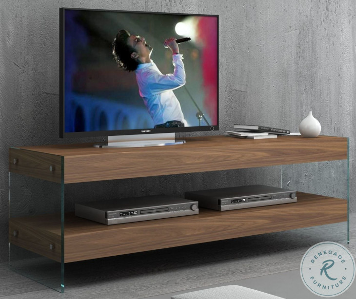 Elm Walnut Mini TV Stand from JNM | Coleman Furniture