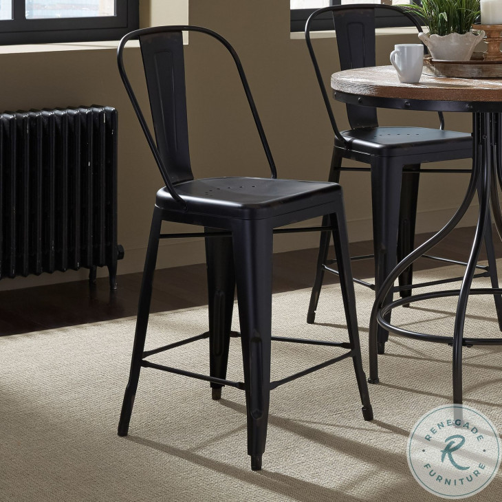 Vintage Black Bow Back Counter Chair from Liberty - Available at a ...