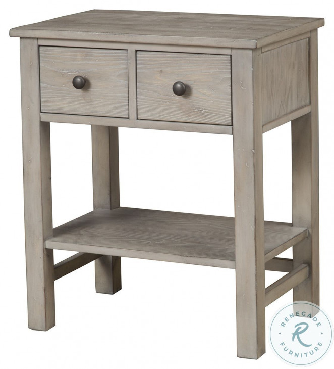 Classic Gray Nightstand From Alpine | Coleman Furniture