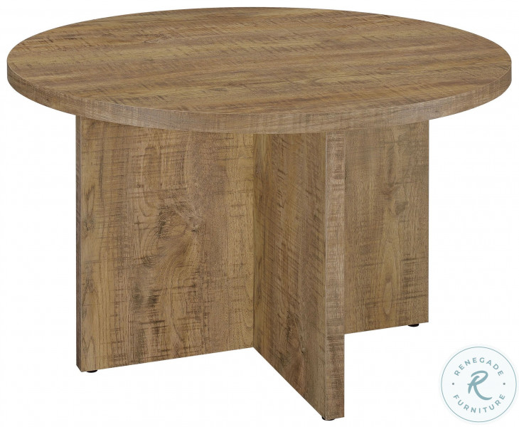 Jamestown Mango Round Dining Table From Coaster Furniture | Coleman ...