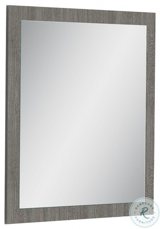 Victoria Anthracite Melamine Gray Marble Mirror From JNM | Coleman ...