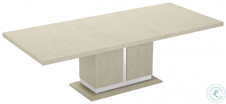 Chiara Light Walnut Extendable Rectangular Dining Table from JNM | Coleman Furniture