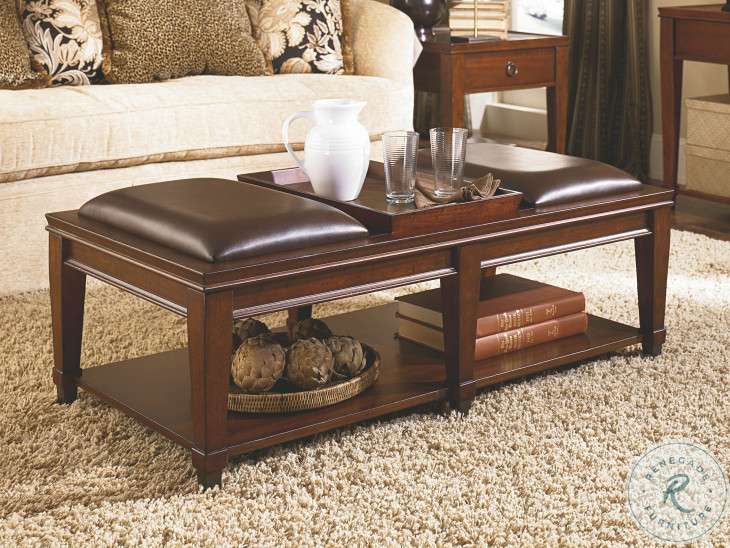 Sunset Valley Rich Mahogany Chairside Table | HomeGalleryStores.com ...