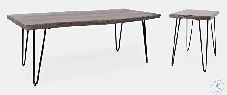 Natures Edge Slate 24" Square End Table From Jofran | Coleman Furniture