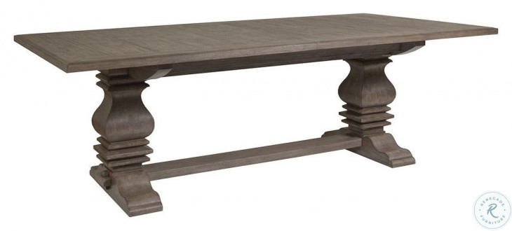 Cohesion Program Grigio Axiom Extendable Rectangular Dining Table from ...