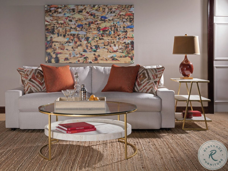 Cumulus Triangular Tier Table from Artistica Home | Coleman Furniture