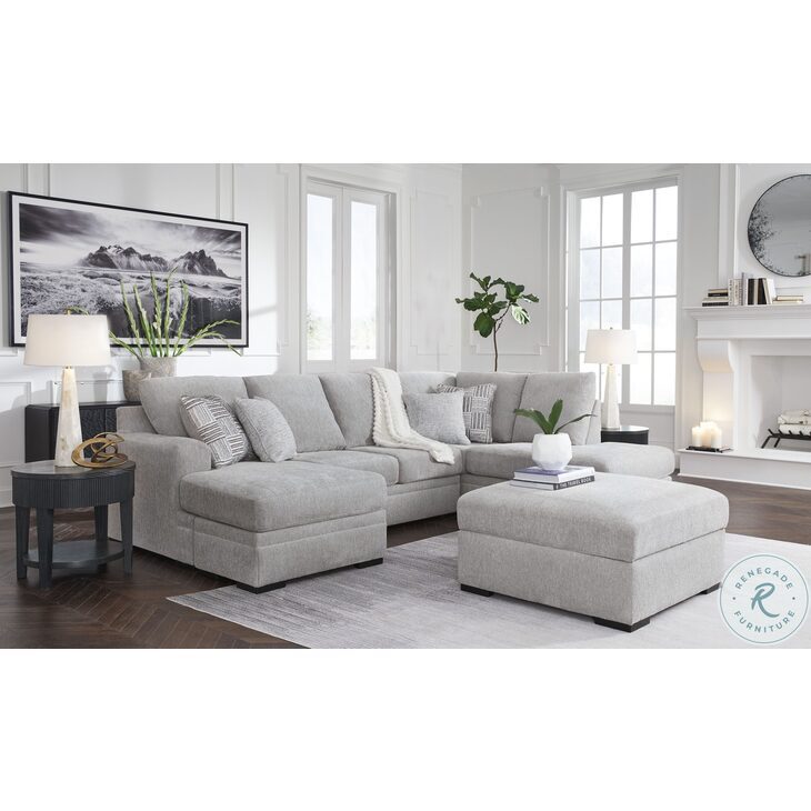 Gabyleigh Nickel Modular Sectional from Ashley Furniture | Coleman Furniture