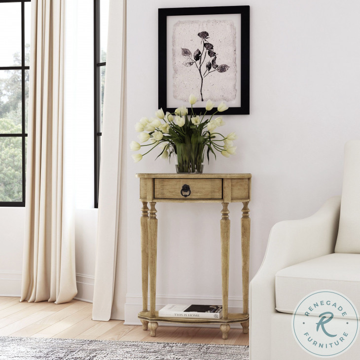 Ashby Antique Beige Console Table From Butler | Coleman Furniture