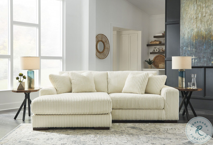 Lindyn Ivory 2 Piece Sectional With LAF Chaise Bundle From Ashley ...