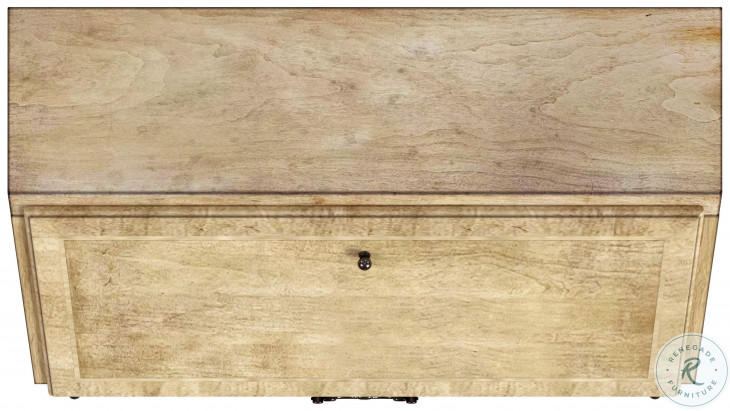 Danforth Antique Beige 5 Drawer Desk From Butler | Coleman Furniture