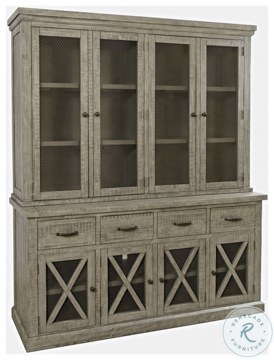 Telluride Driftwood Gray Server And Hutch From Jofran | Coleman Furniture