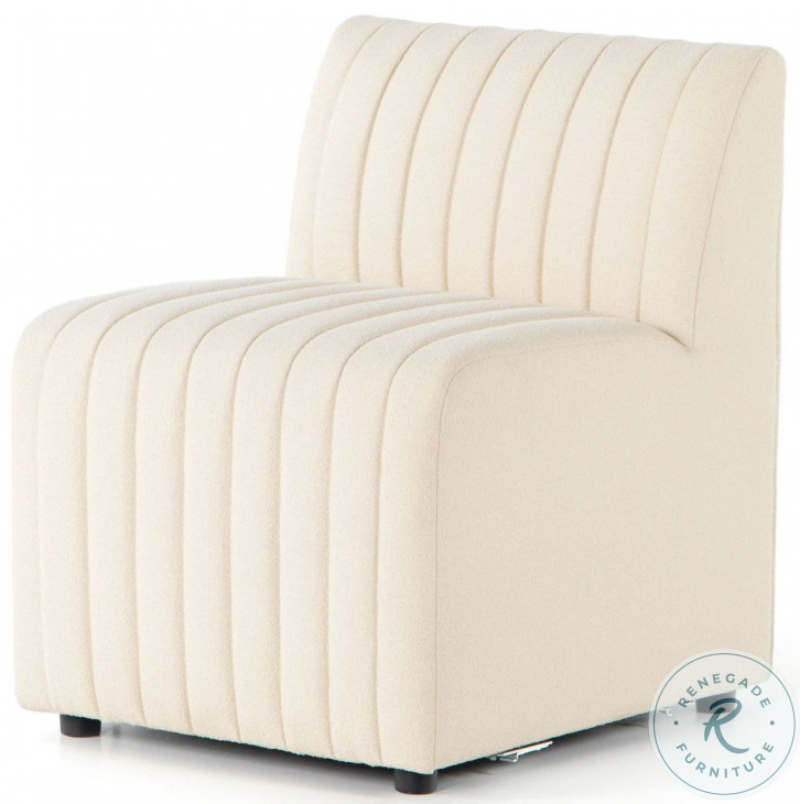 Augustine Capri Oatmeal Dining Banquette Chair from Four Hands ...