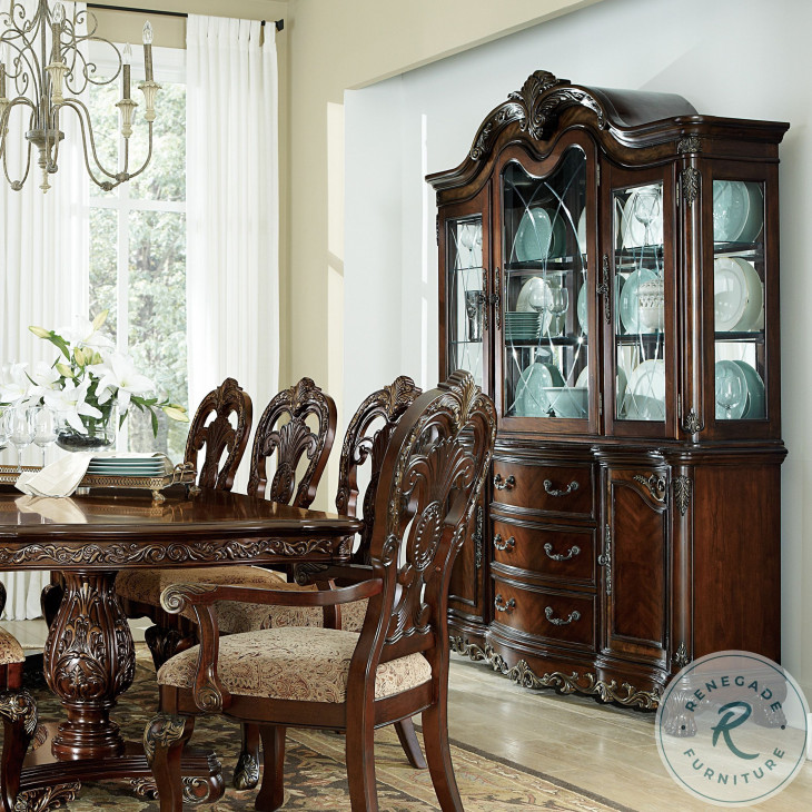 Deryn Park Cherry Buffet With Hutch from Homelegance (2243-50 ...