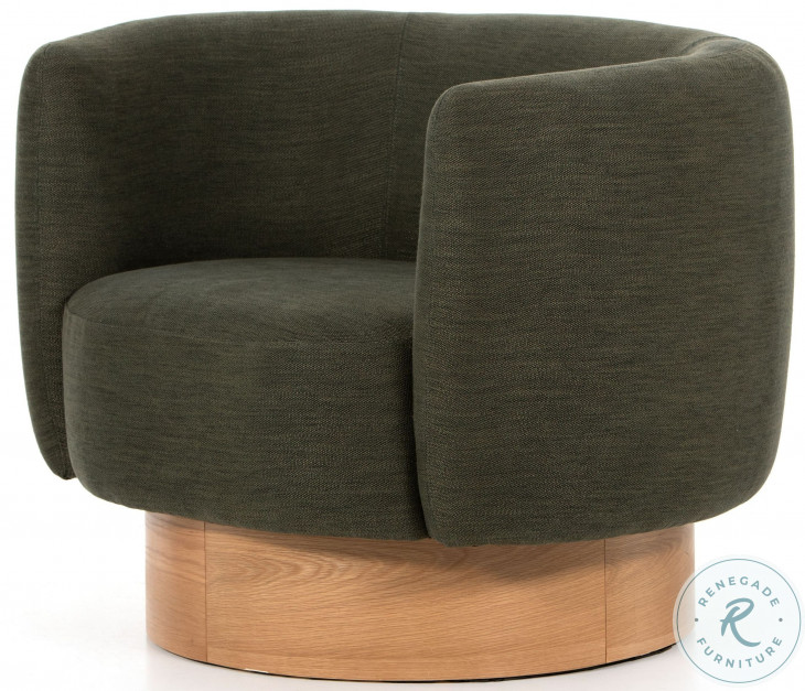 Calista Atlantis Moss Swivel Chair from Four Hands | Coleman Furniture