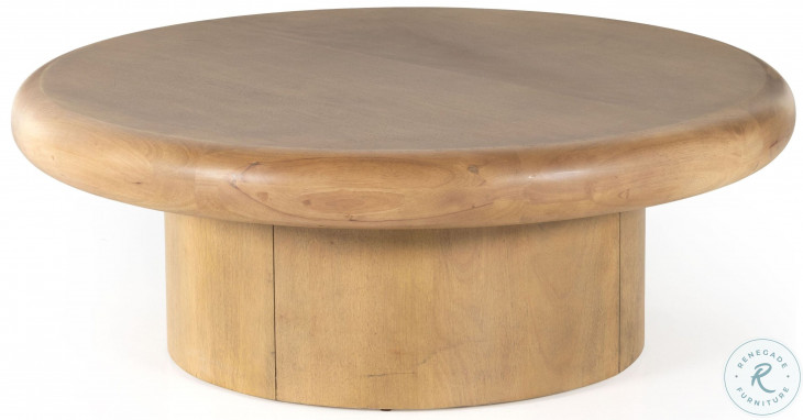 Zach Burnished Parawood Coffee Table from Four Hands | Coleman Furniture