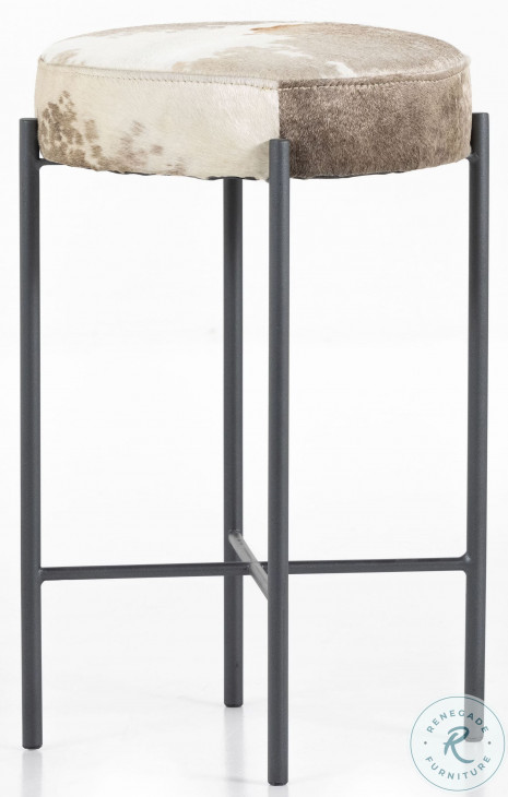 Nocona Speckled Hide Counter Height Stool from Four Hands | Coleman ...