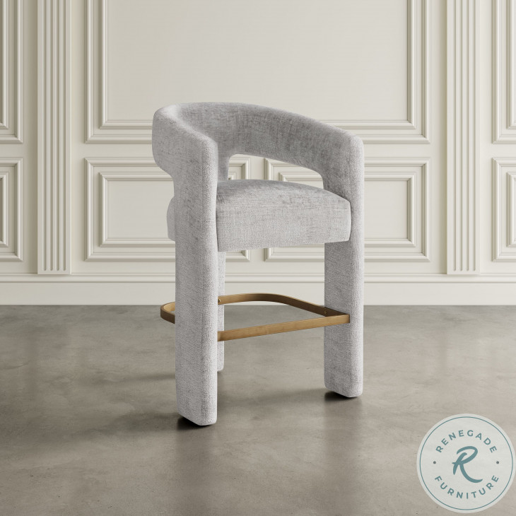 Gwen Grey Counter Height Stool From Jofran | Coleman Furniture