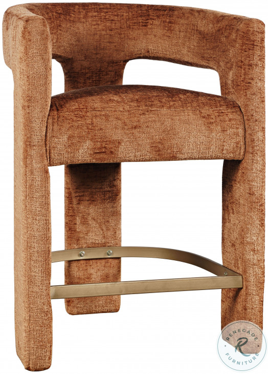 Gwen Rust Counter Height Stool From Jofran | Coleman Furniture