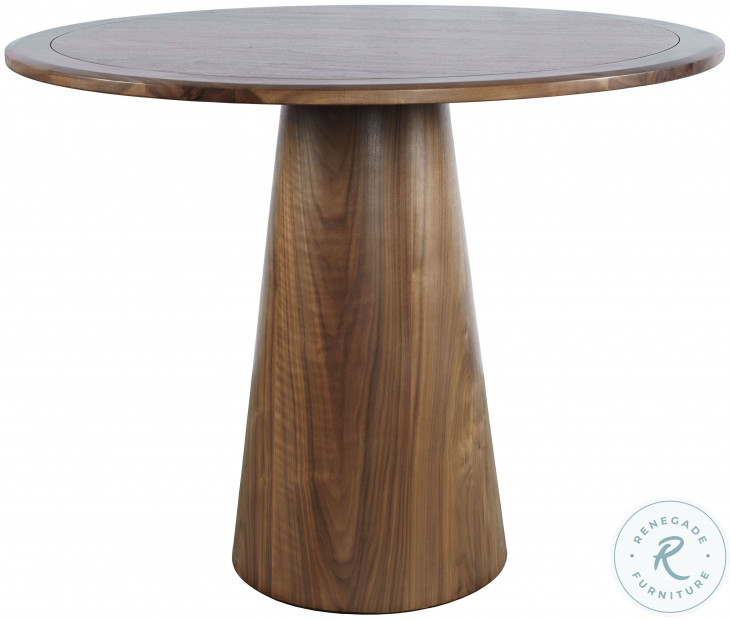 Nash Walnut 45" Round Counter Height Dining Table From Jofran | Coleman ...
