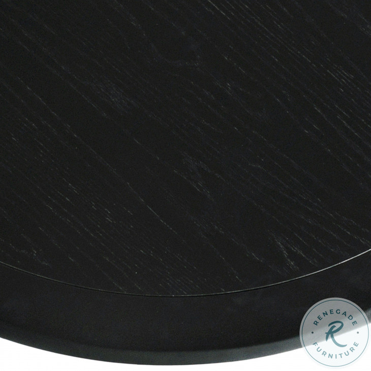 Nash Black 50" Round Dining Table From Jofran | Coleman Furniture