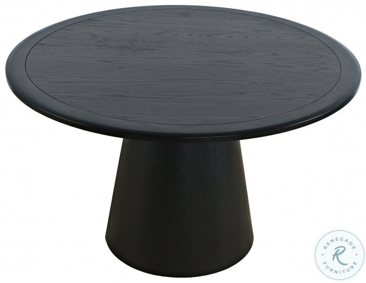 Nash Black 50" Round Dining Table From Jofran | Coleman Furniture