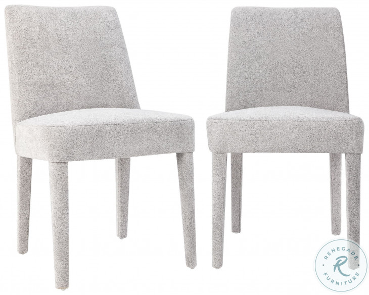 Wilson Platinum Upholstered Dining Chair Set of 2 From Jofran | Coleman ...
