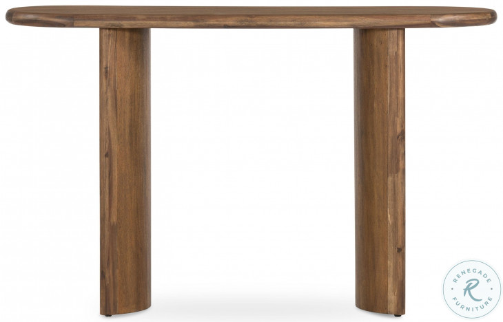 Paden Seasoned Brown Acacia Console Table from Four Hands | Coleman ...