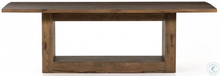 Perrin Rustic Fawn 93" Dining Table from Four Hands | Coleman Furniture