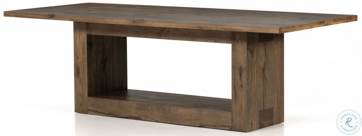 Perrin Rustic Fawn 93" Dining Table from Four Hands | Coleman Furniture