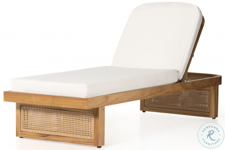 Merit Venao Ivory Outdoor Chaise Lounge from Four Hands | Coleman Furniture