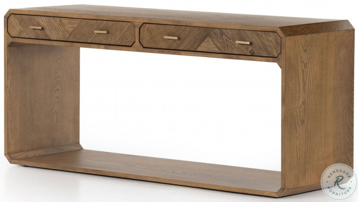 Caspian Natural Ash Console Table from Four Hands | Coleman Furniture