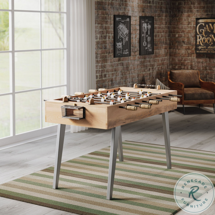 Glory Days Brown and Gray Foosball Game Table From Jofran | Coleman ...