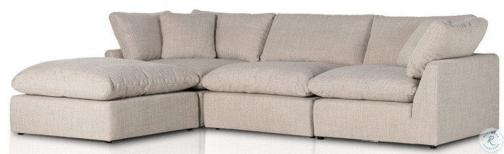 Stevie Gibson Wheat Sectional from Four Hands | Coleman Furniture