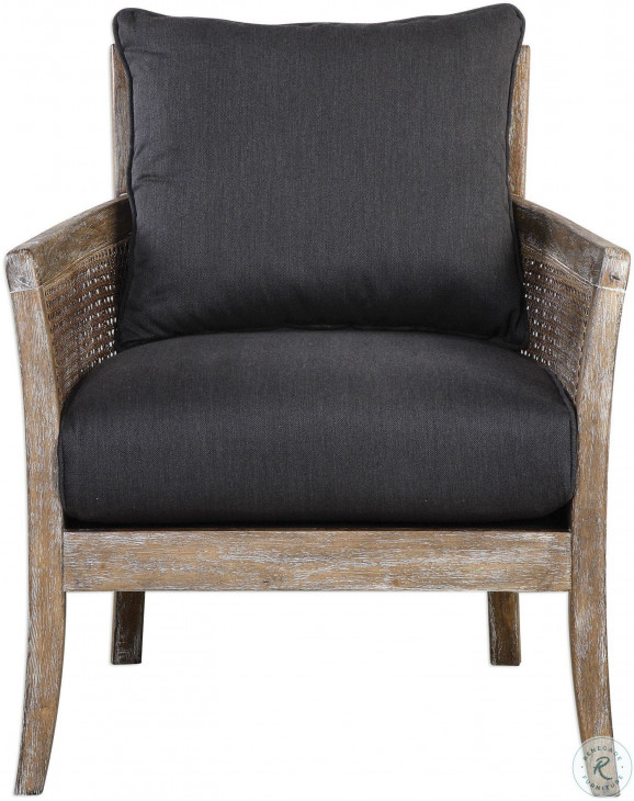 Encore Dark Gray Armchair | HomeGalleryStores.com | 23366