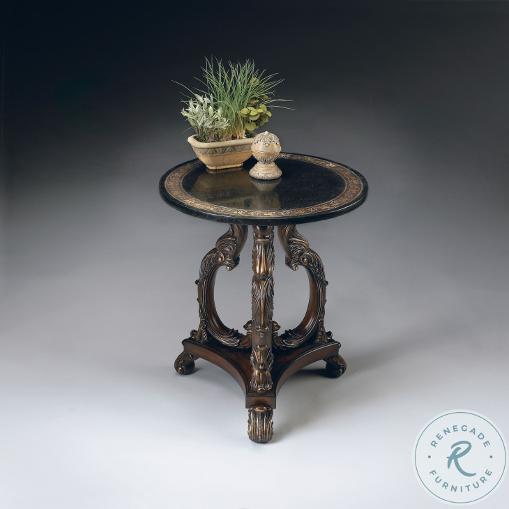 Heritage Lafayette Distressed Multi Round Accent Table From Butler | Coleman Furniture